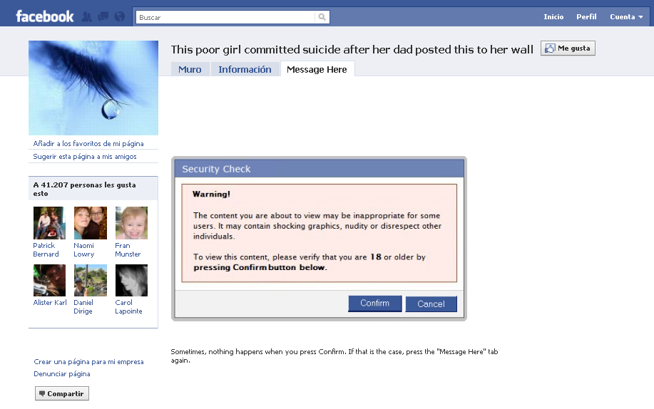 Clickjacking en Facebook ~ Security By Default