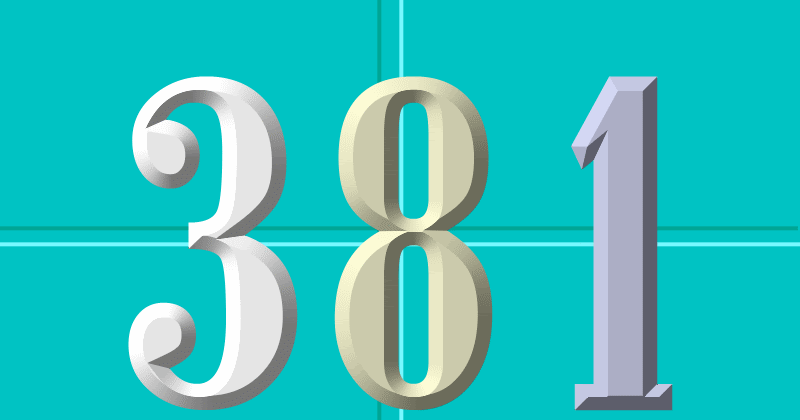 Numbers Number 381 numbers-number-381