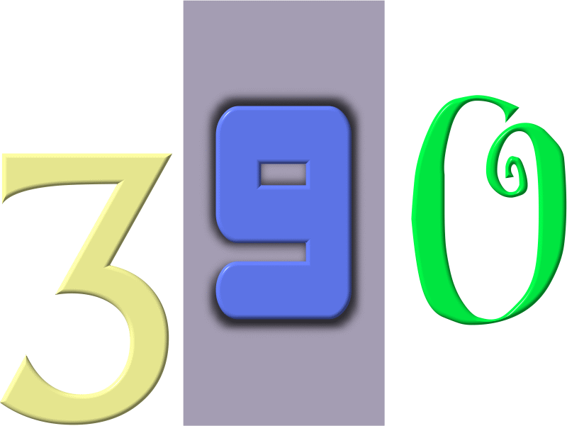 Numbers Number 390 numbers-number-390