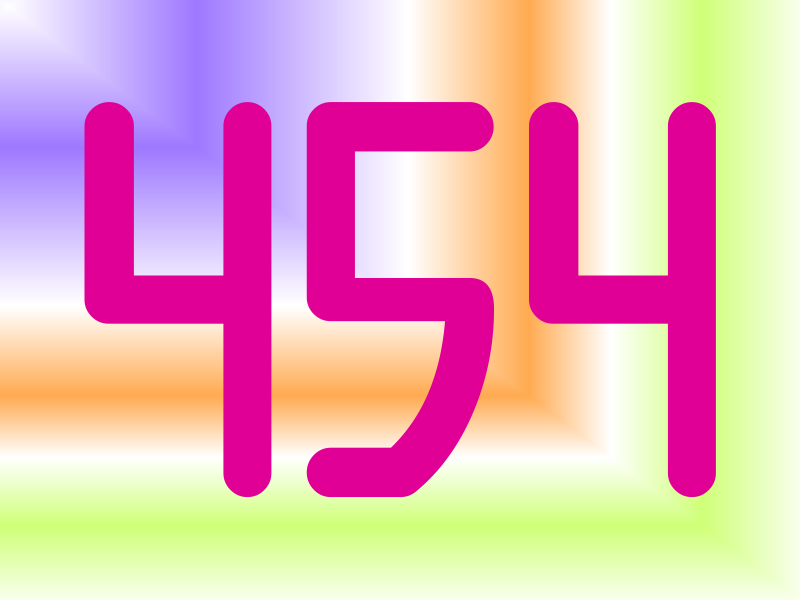 Numbers Number 454 numbers-number-454