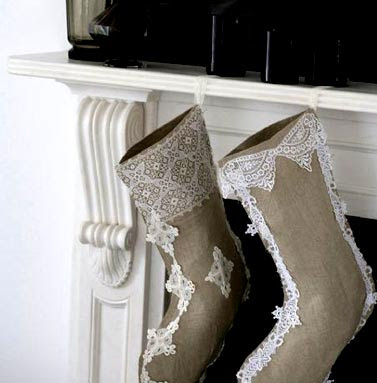 Fireplace Mantle Decor for the Holidays