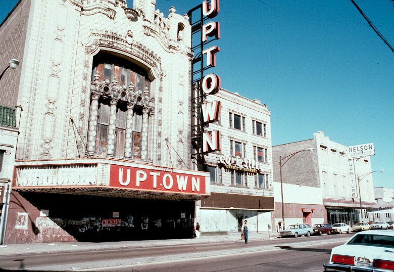 Uptown Chicago History: Broadway Near the Uptown Theatre