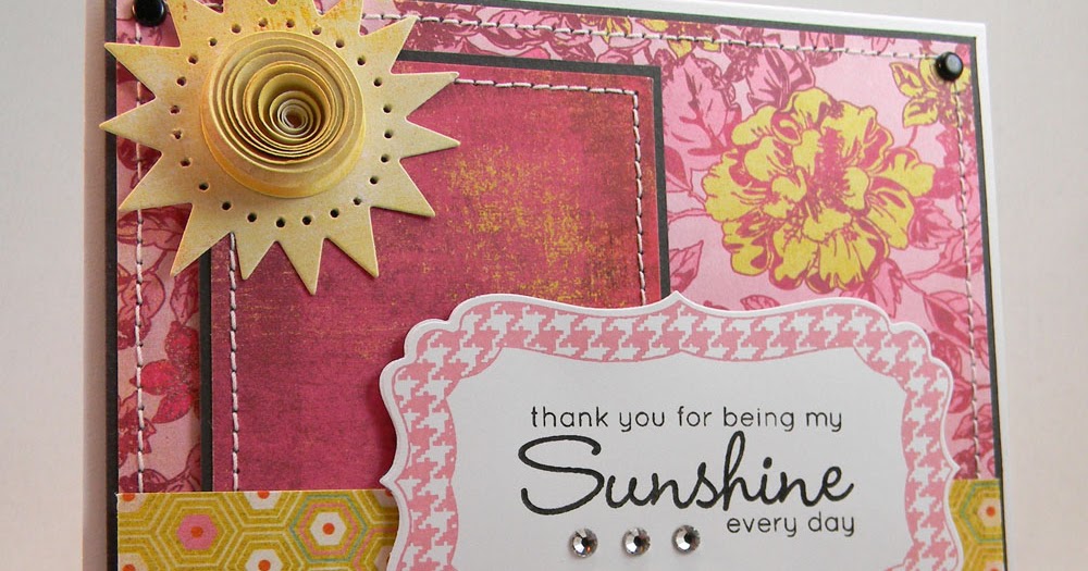 Confessions of a Ribbon Addict: thank you for being my Sunshine every day