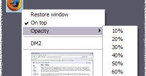Enhance Windows' usability with DM2's unique features (Must Have)