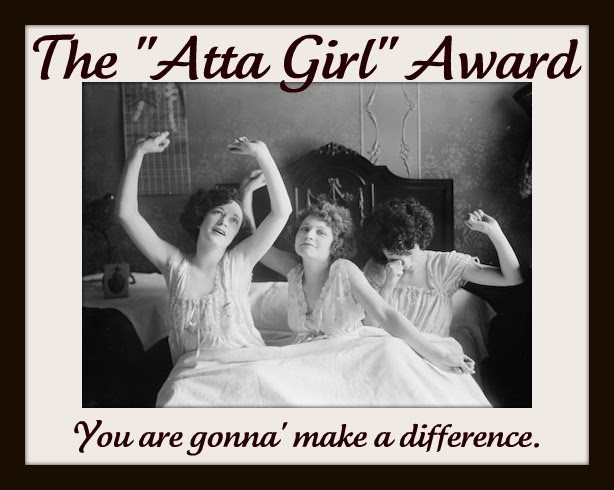 Family Trees May Contain Nuts: ATTA GIRL AWARD #7