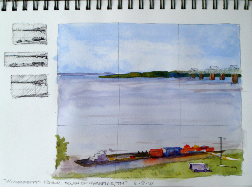 Steve Penberthy : adventures in watercolor: Watercolor Sketch ...