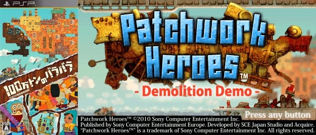 Psp Demo Game: Patchwork Heroes Psp Demo