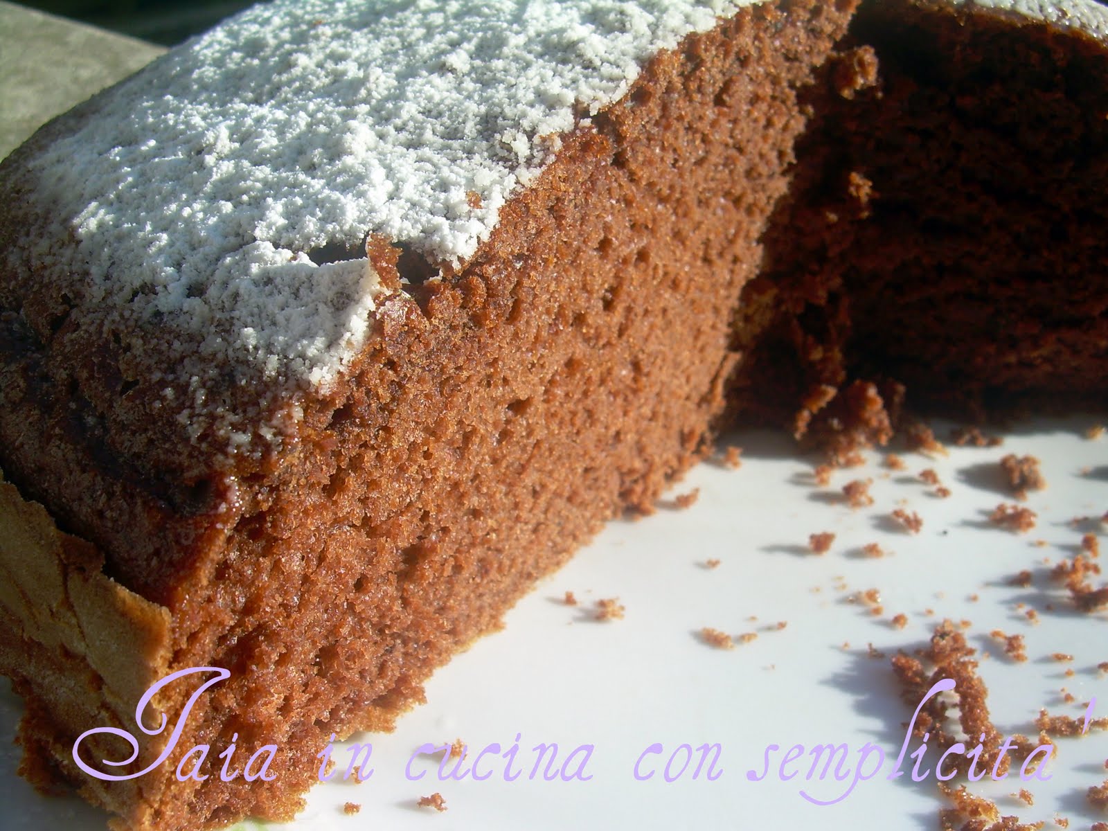 Torta cacao e caffè da Iaia in cucina con semplicità su Akkiapparicette Torta cacao e caffè da Iaia in cucina con semplicità su Akkiapparicette