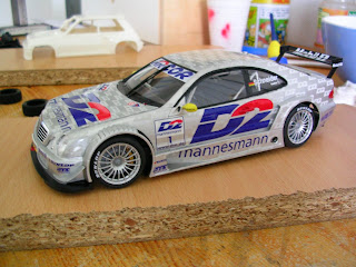 ma quete automobile: Mercedes CLK DTM D2 1/24 Tamiya