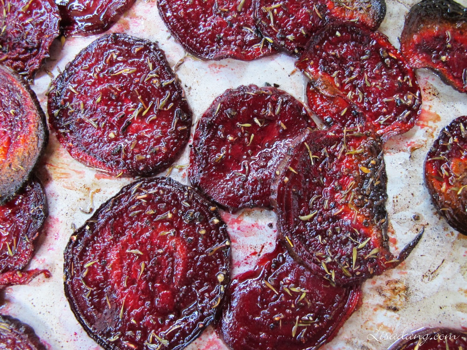 Dang It Delicious: Roasted Beet Chips
