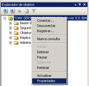 tttony blog: Conectarse con SQL Server 2005 desde C# y VB.NET
