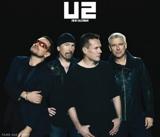 FAME AND MONEY: U2 se apresenta no Brasil em abril de 2011, segundo revista.