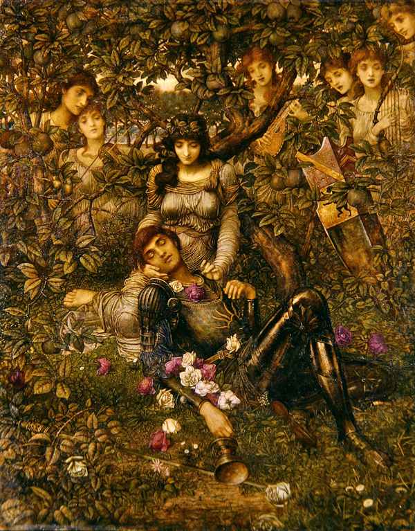 Pre Raphaelite Art: John Melhuish Strudwick - Acrasia, c.1888 Pre Raphaelite Art: John Melhuish Strudwick - Acrasia, c.1888