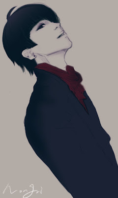 dbskdreamland: [PICTURE] Jonghyun + Key (JongKey) - Fan Art '2oo9 Years Of Us'