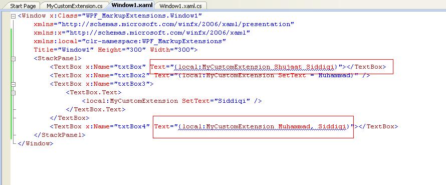 Muhammad Shujaat Siddiqi: WPF Markup Extensions