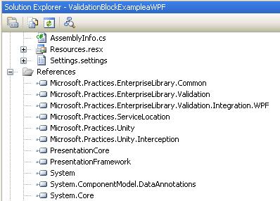 Muhammad Shujaat Siddiqi: WPF Validation - Using Validation Application Block