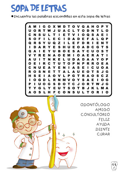 SOPA DE LETRAS DE LA salud - Imagui