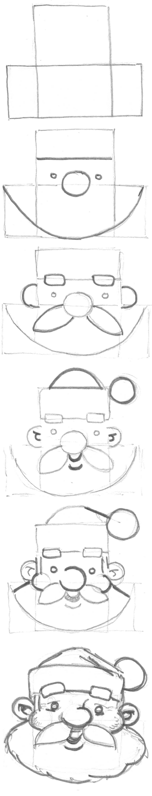 javaBD: Comment dessiner un Père Noël #1