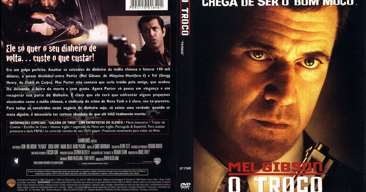 Capas De Filmes: O Troco Com Mel Gibson Capas De Filmes: O Troco Com Mel Gibson