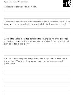 Coaching our kids with Aspergers: Reading Iqbal - grade 10 English ...