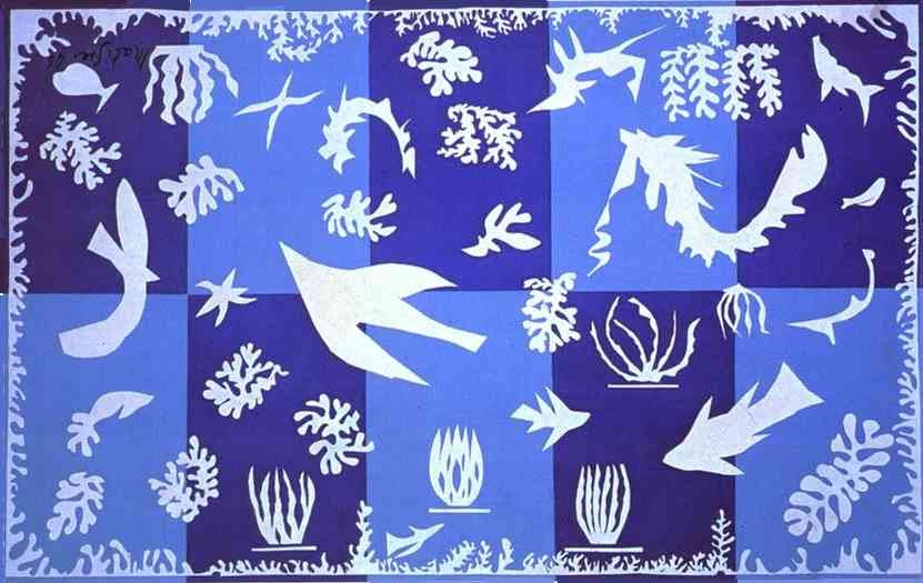 Henri Matisse Art Gallery: Henri Matisse Art: Polynesia, The Sea.