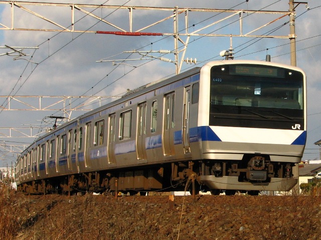 E501.net : E531系グリーン車組込 郡山入出場