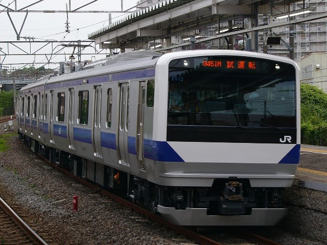 E501.net : E531系K413編成 新造回送