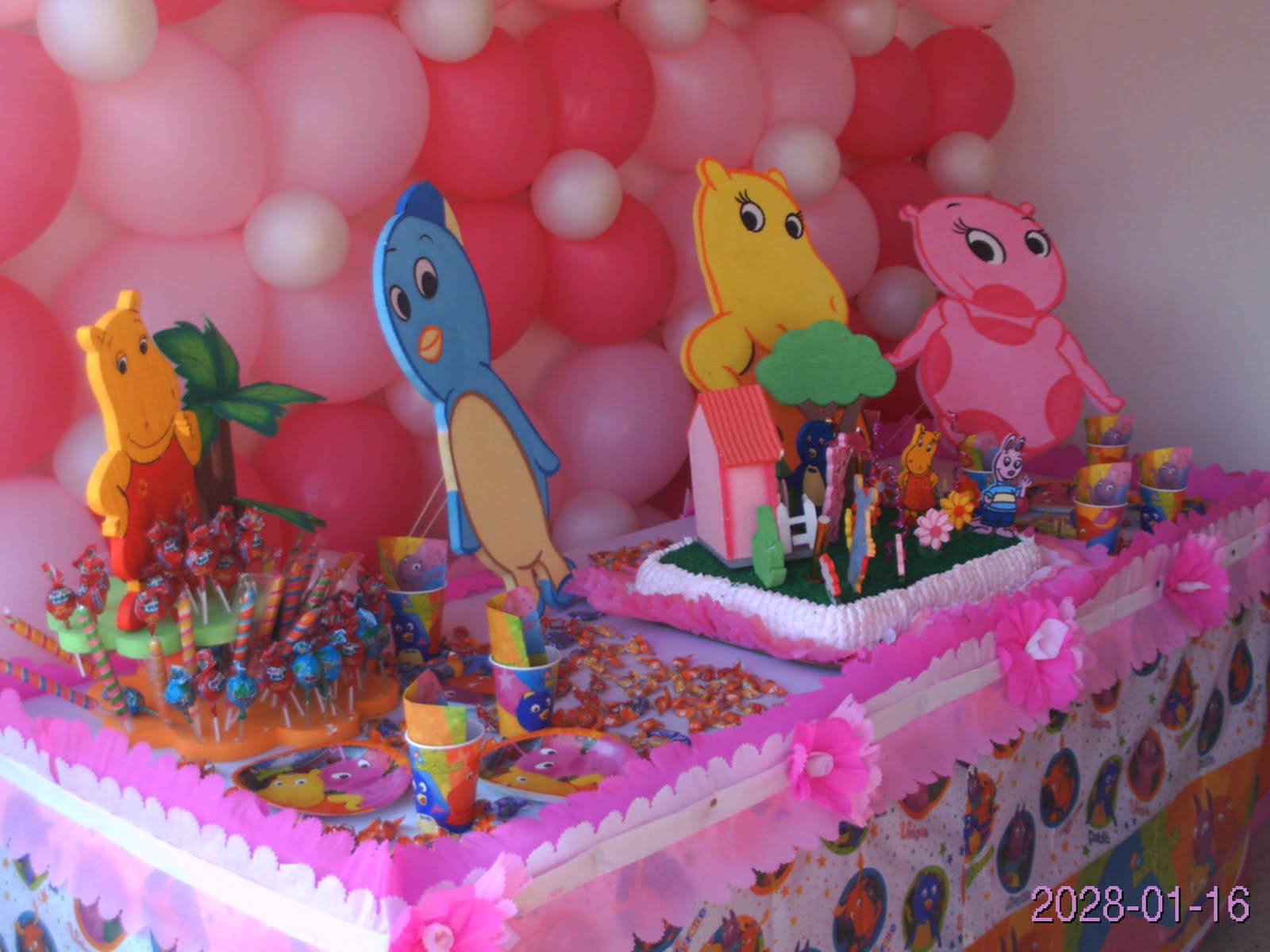 Fiesta infantil backyardigans - Imagui