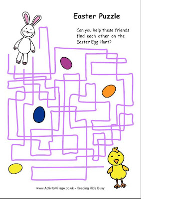 Juegos de pascua para niños ~ Solountip.com