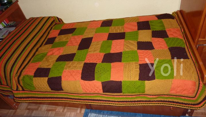 Colchas punto - Imagui