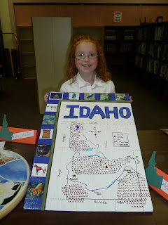 The Girls and the Geek: Megan's 4th Grade Idaho History Program!