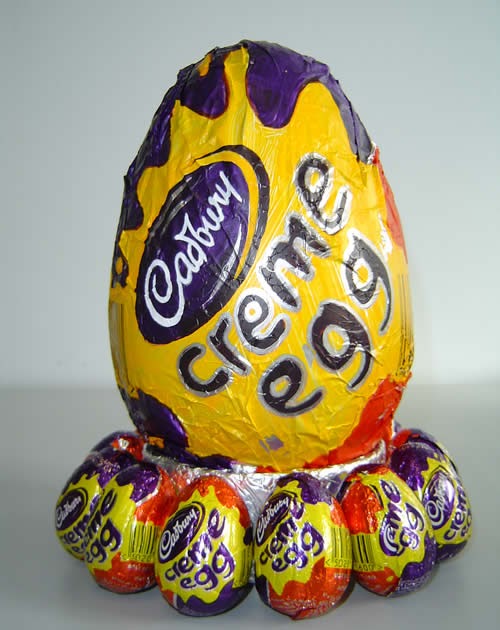 World's largest Cadbury Creme Egg! World's largest Cadbury Creme Egg!