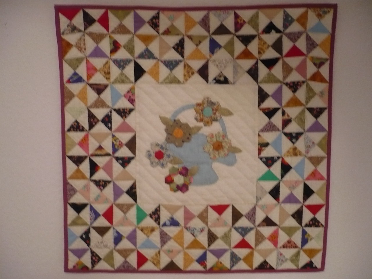 Cuadros hechos de patchwork - Imagui