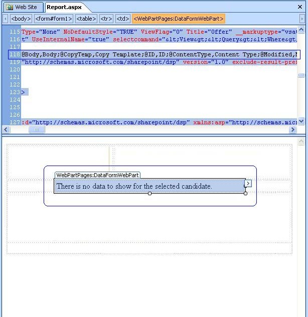 SharePointBlue - Yet Another SharePoint Blog: SharePoint: Accessing XSL variables in JavaScript