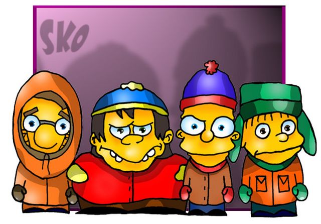 Los simpsons Naruto - Imagui