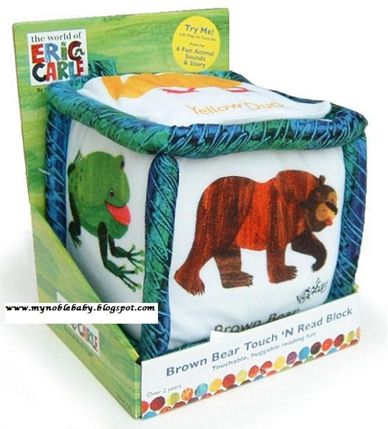 My Noble Baby: Eric Carle Brown Bear Interactive Touch 'N Read Block