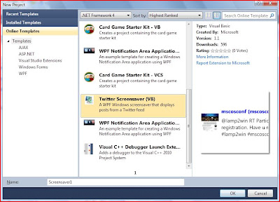 Dot Net Tips & Tricks , C# (C Sharp)Tips & Tricks: Customize Twitter with .NET (C#/VB) using ...