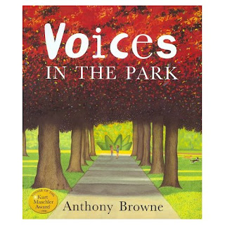 Misty's thinkings.: Voices in The Park - Written by Anthony Browne