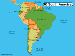 Spanish Speaking Countries in South America