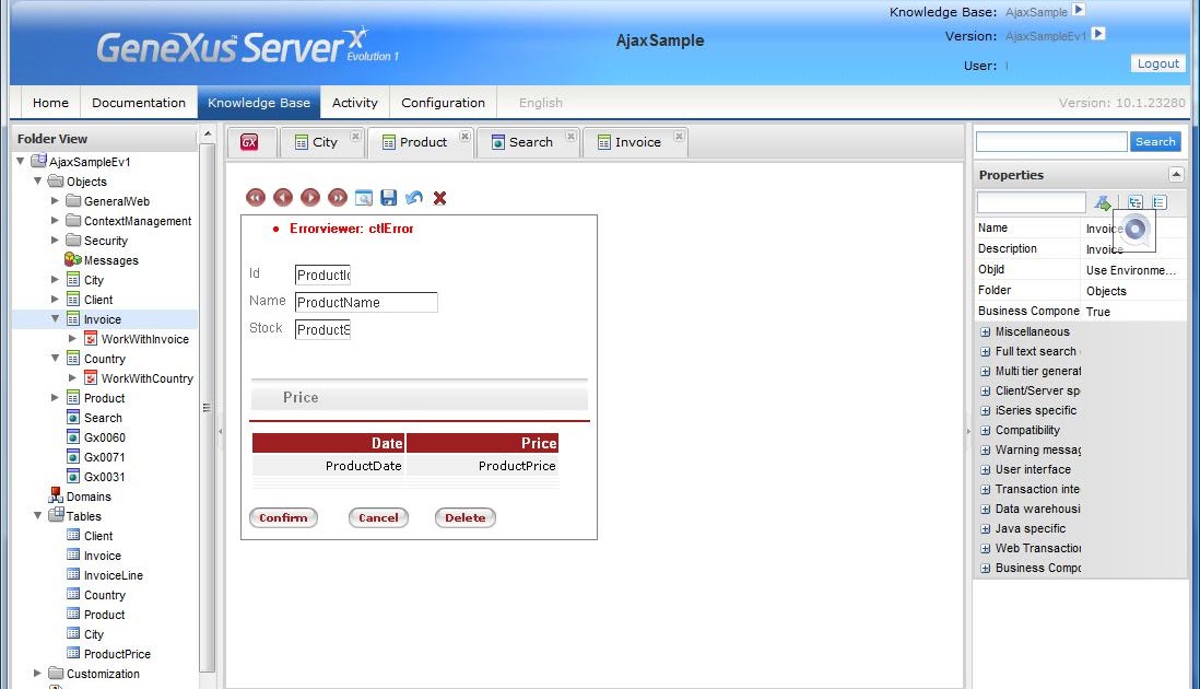 Behind Genexus: You can do it using Genexus