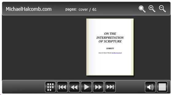 The Blog of Dr. T. Michael W. Halcomb: September 2010