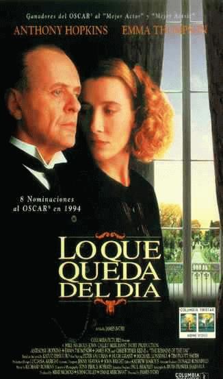 ARCHIVOS DE CINE: Lo que queda del día ARCHIVOS DE CINE: Lo que queda del día
