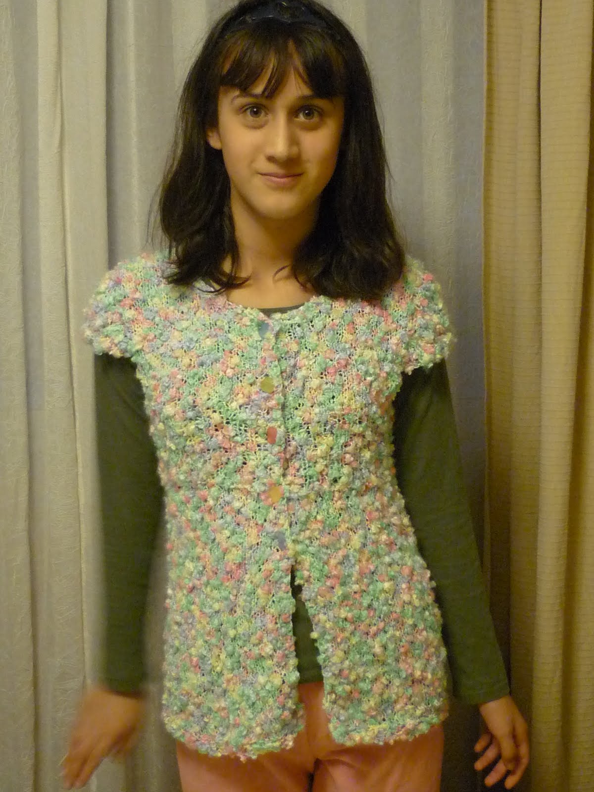 Como tejer un chaleco - Imagui