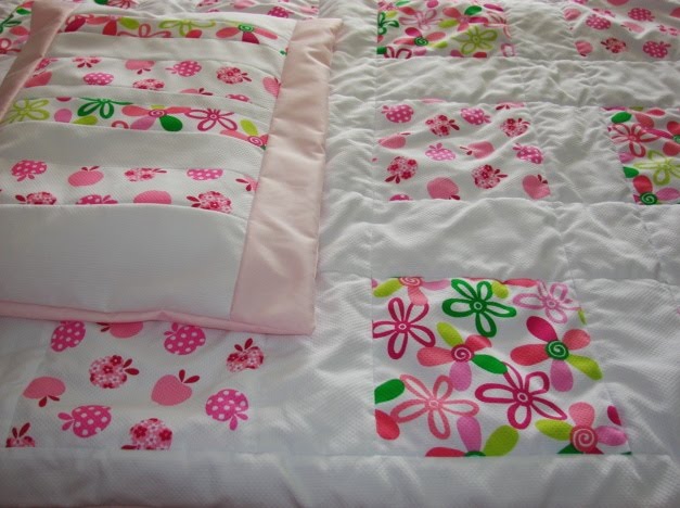 Colcha de bebé de patchwork - Imagui