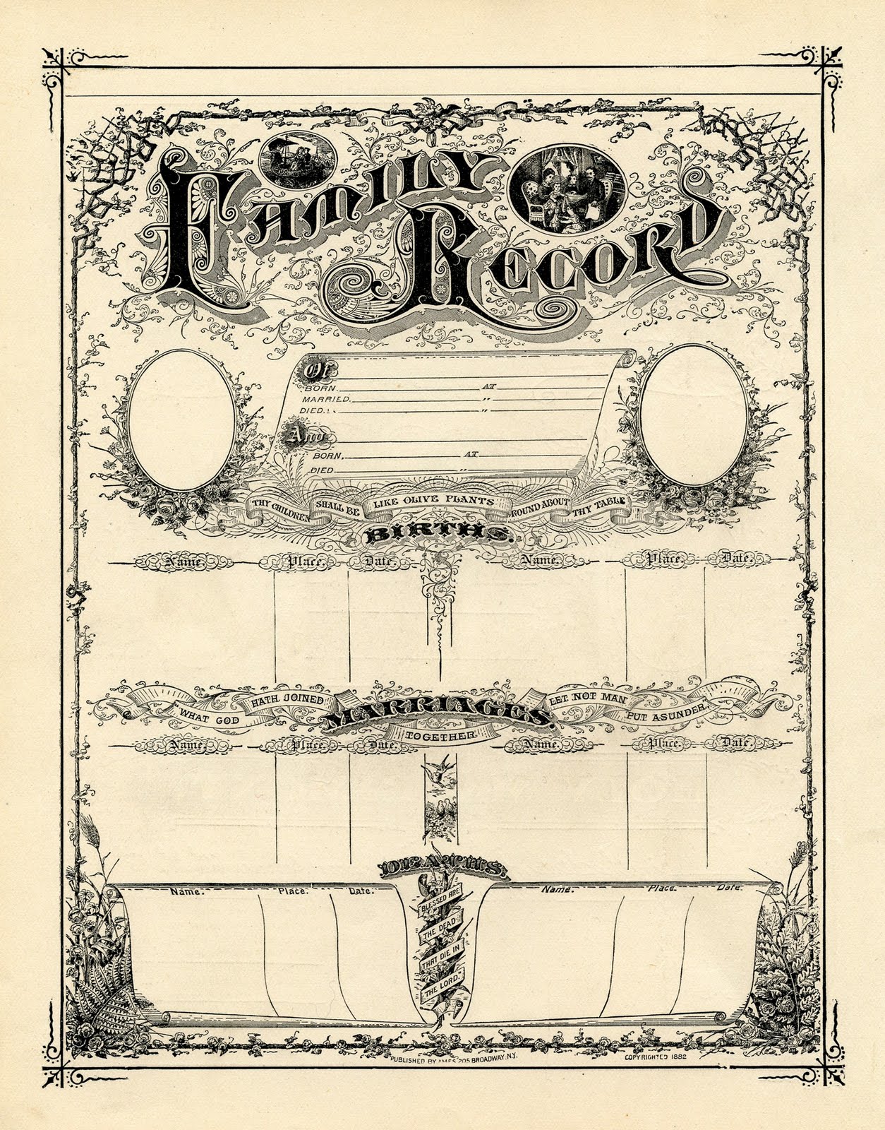DerekMDesign Free Printable Family Record derekmdesign-free-printable-family-record