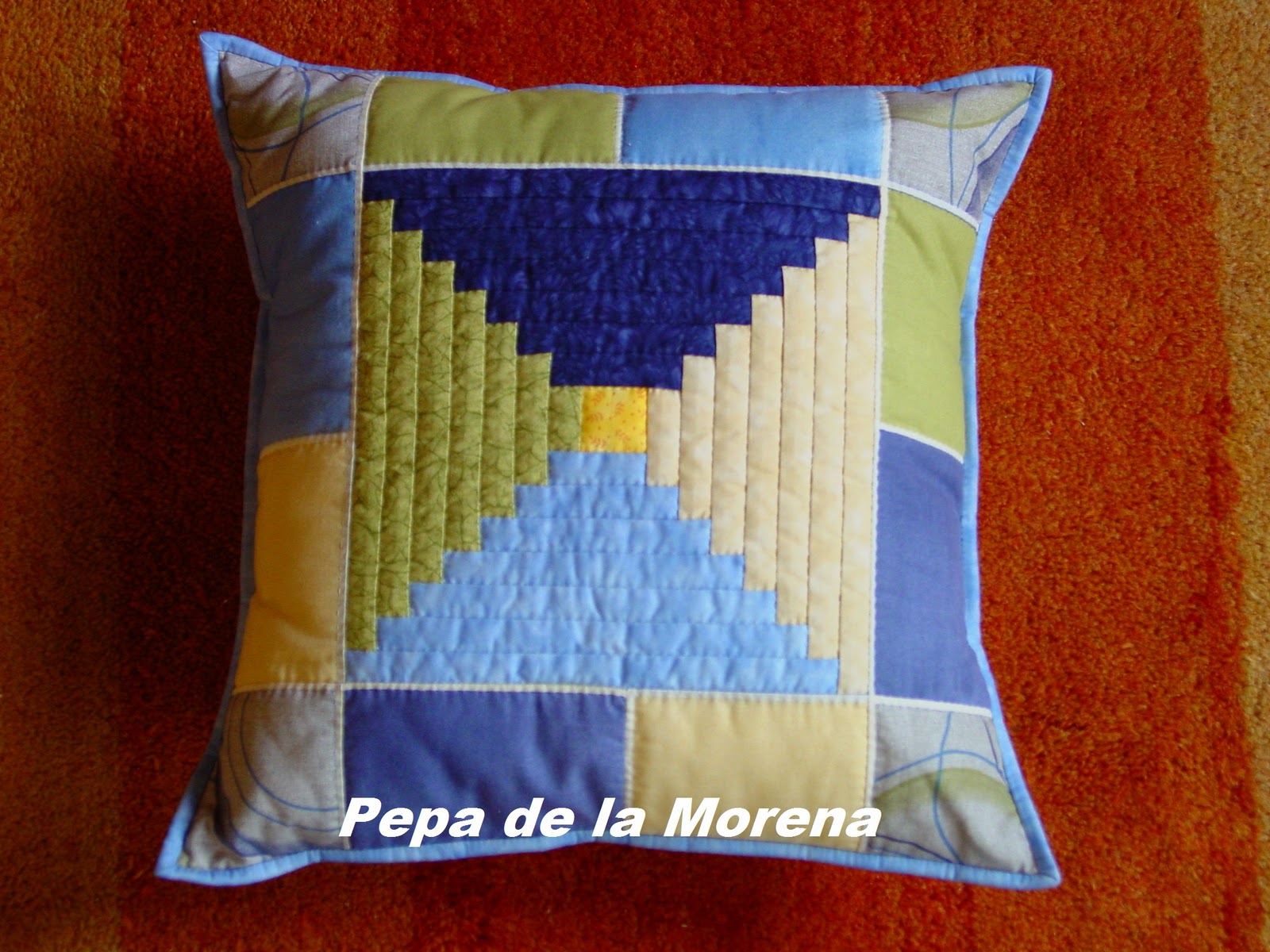 Patchwork log cabin patrones - Imagui