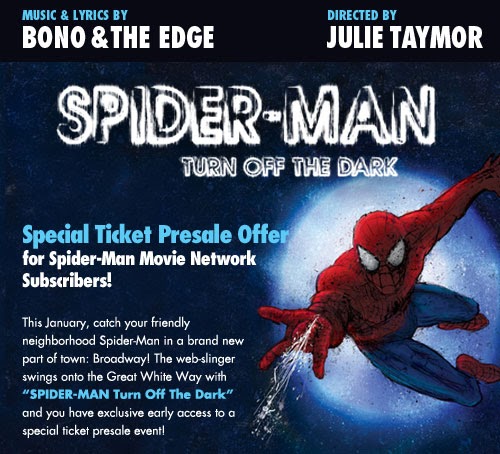 SNEAK PEEK : "Spider-Man: Turn Off The Dark"...