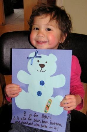 Katie's Nesting Spot: Letter B Activities: B is for Bear