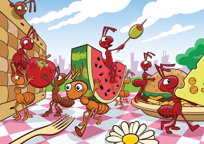 Greg Hardin's Art & Sketch Blog: Picnic Ants
