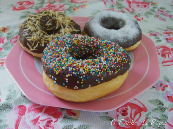 Donuts assados e mais uma coisinha... - O tacho da Pepa